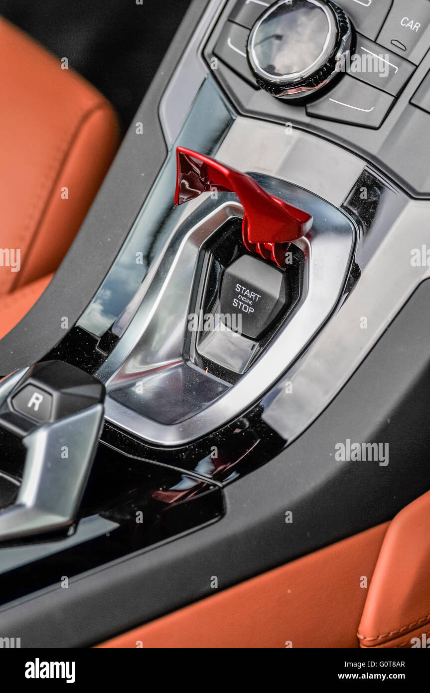 Aventador Start Button