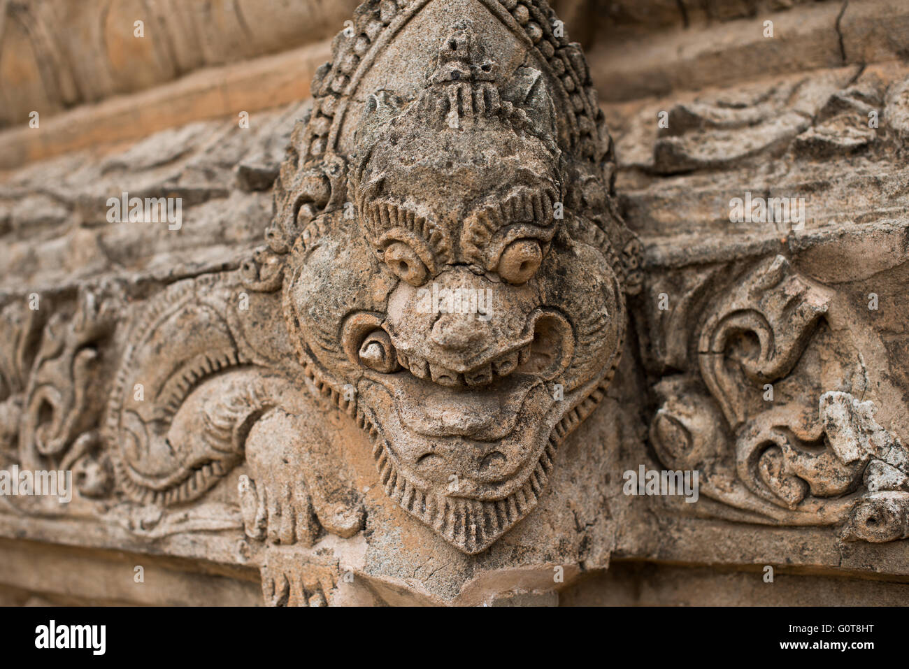 Tayok Pye Temple Stucco Ornamentation Bagan Myanmar // BAGAN, Myanmar ...