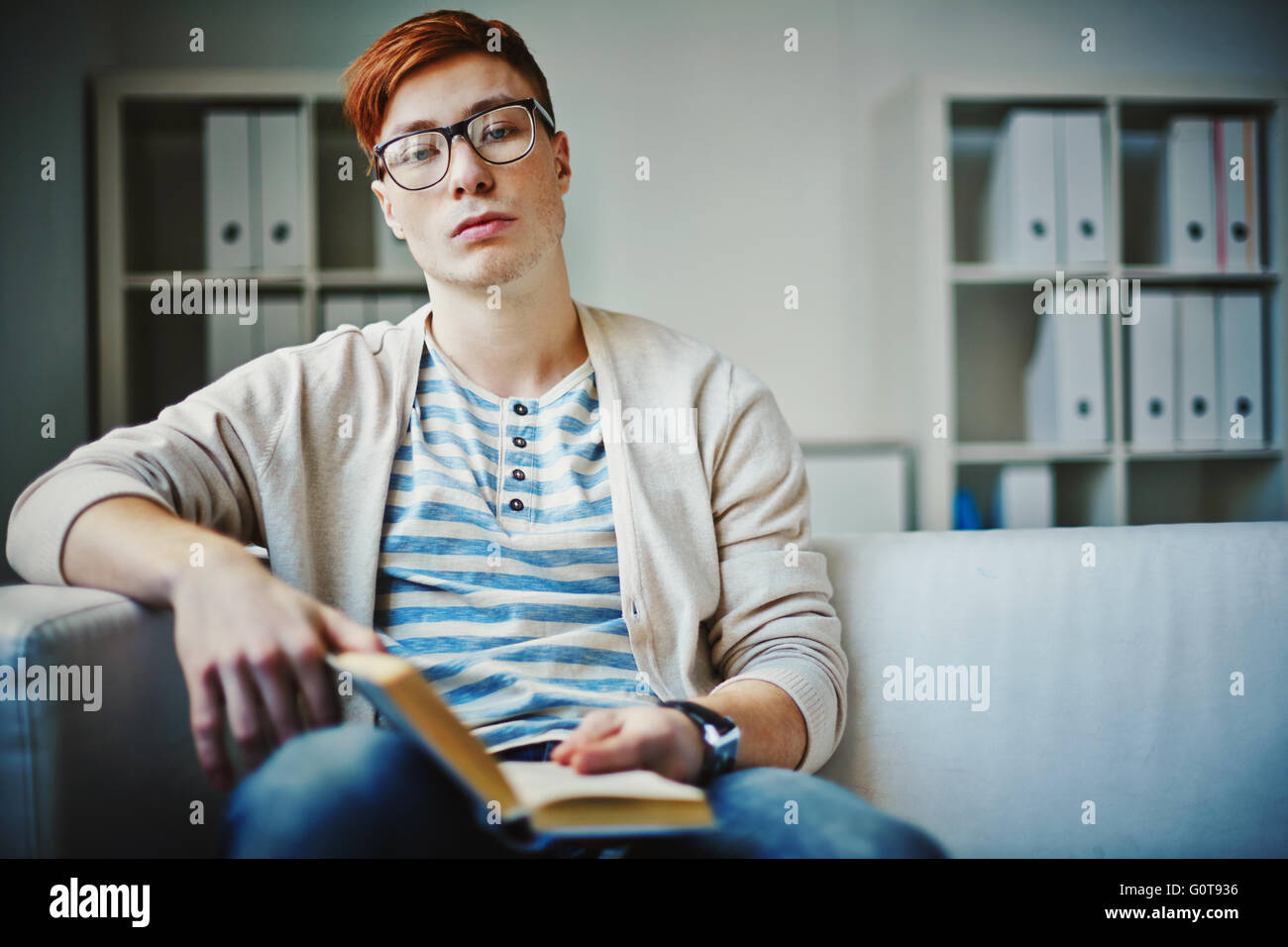 Student bored study hi-res stock photography and images - Alamy