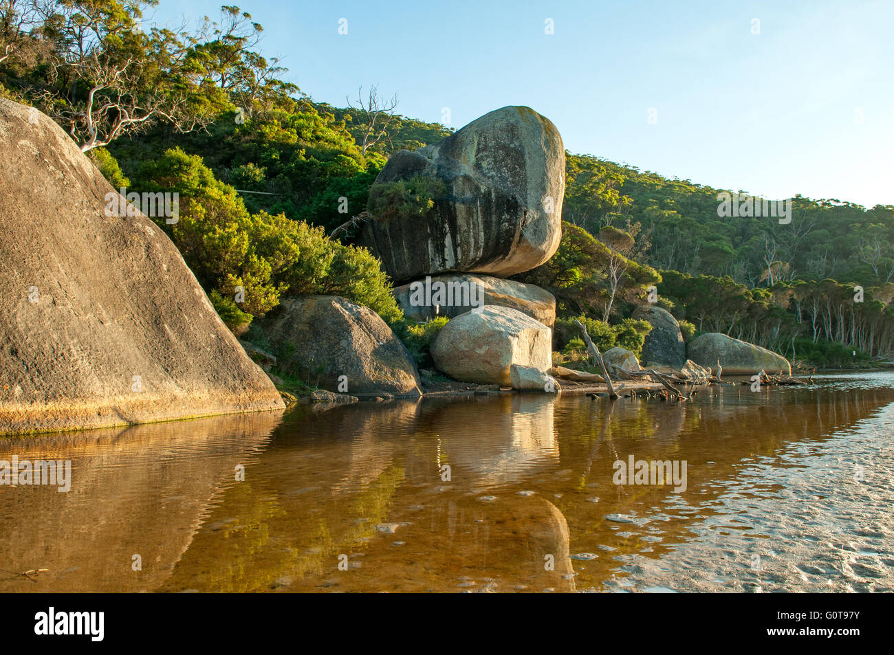 Whale Rock at Tidal River, Wilsons Promontory NP, Victoria, Australia ...