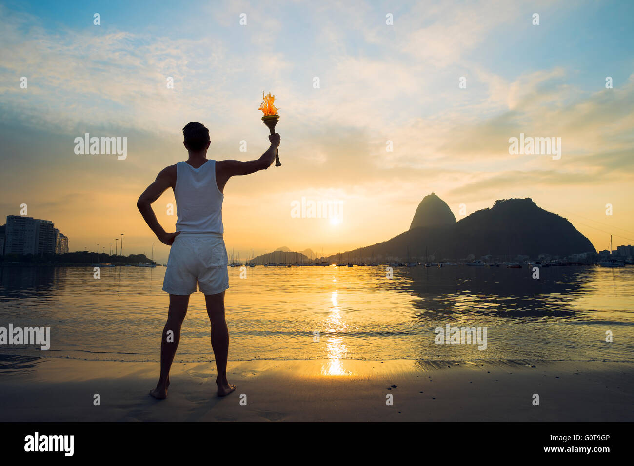 Sport torch hi-res stock photography and images - Alamy