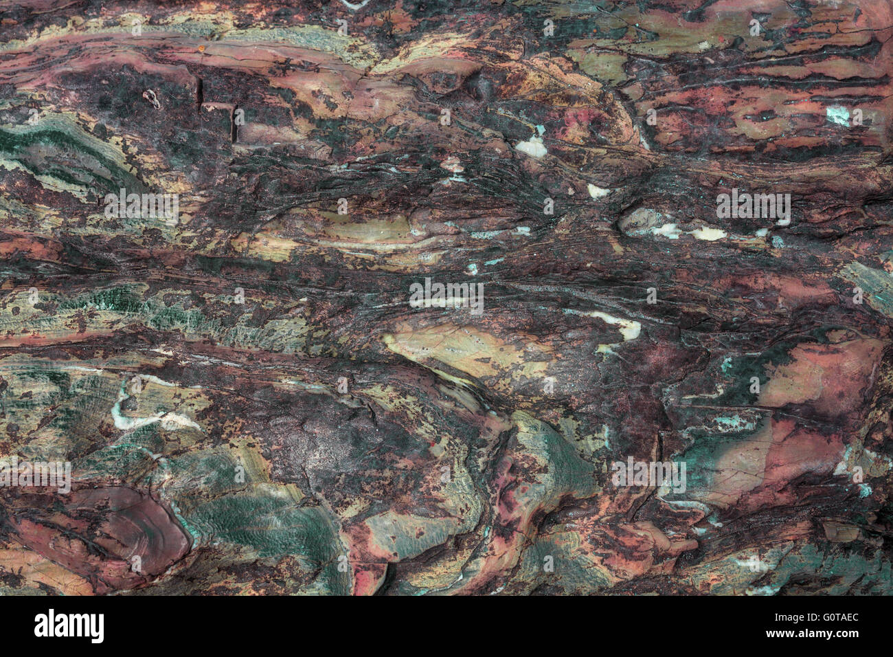 The texture of the rock breaking closeup Stock Photo - Alamy