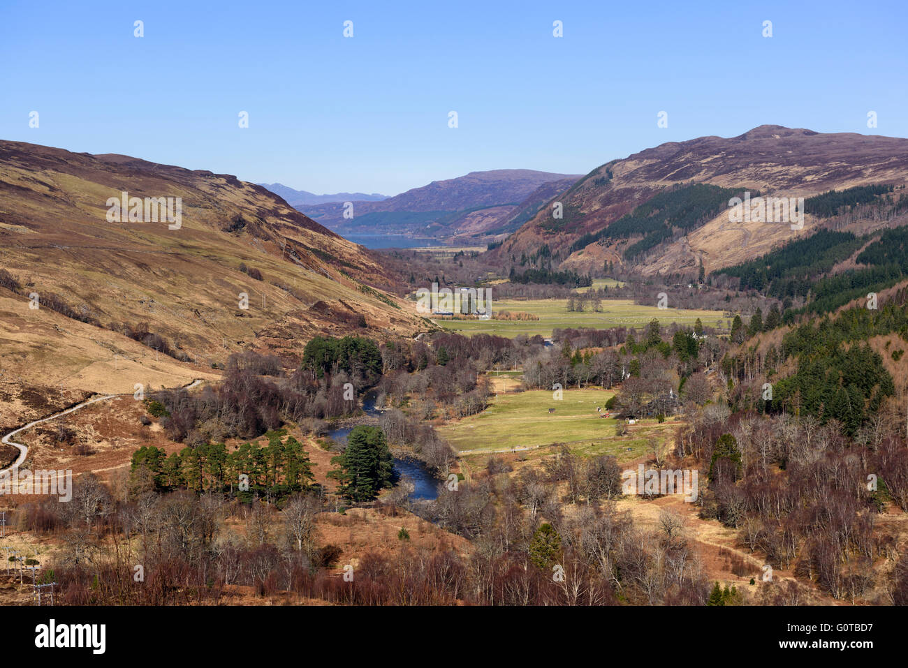 Strath more valley hi-res stock photography and images - Alamy