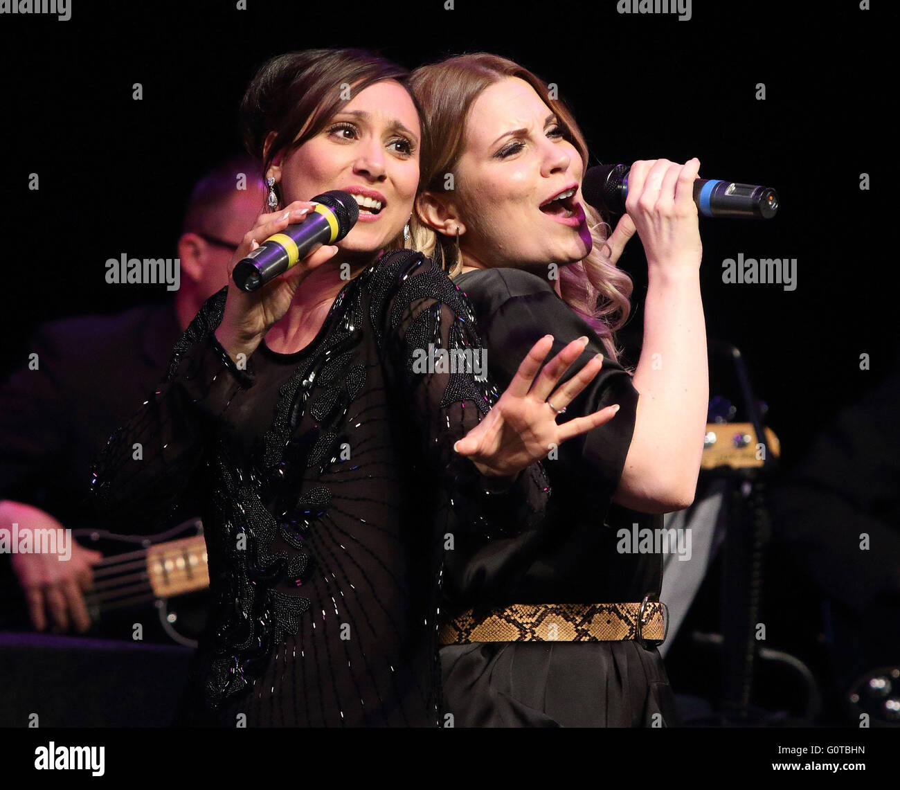 Dunstable, UK. Louise Dearman and Sophia Ragavelas performing at 'It ...