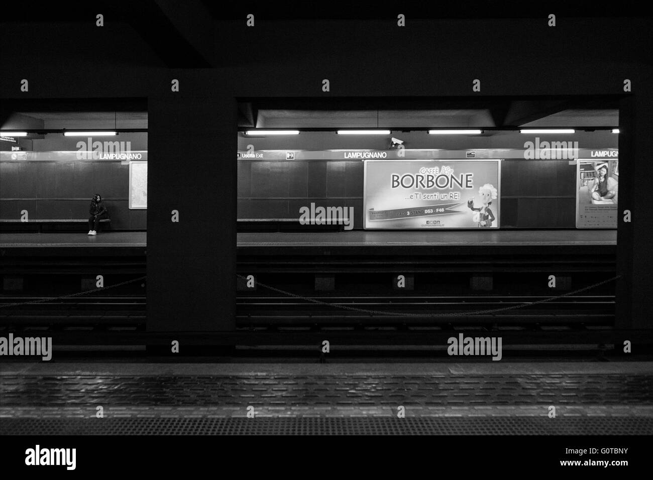 Italy, Milan, subway Stock Photo - Alamy