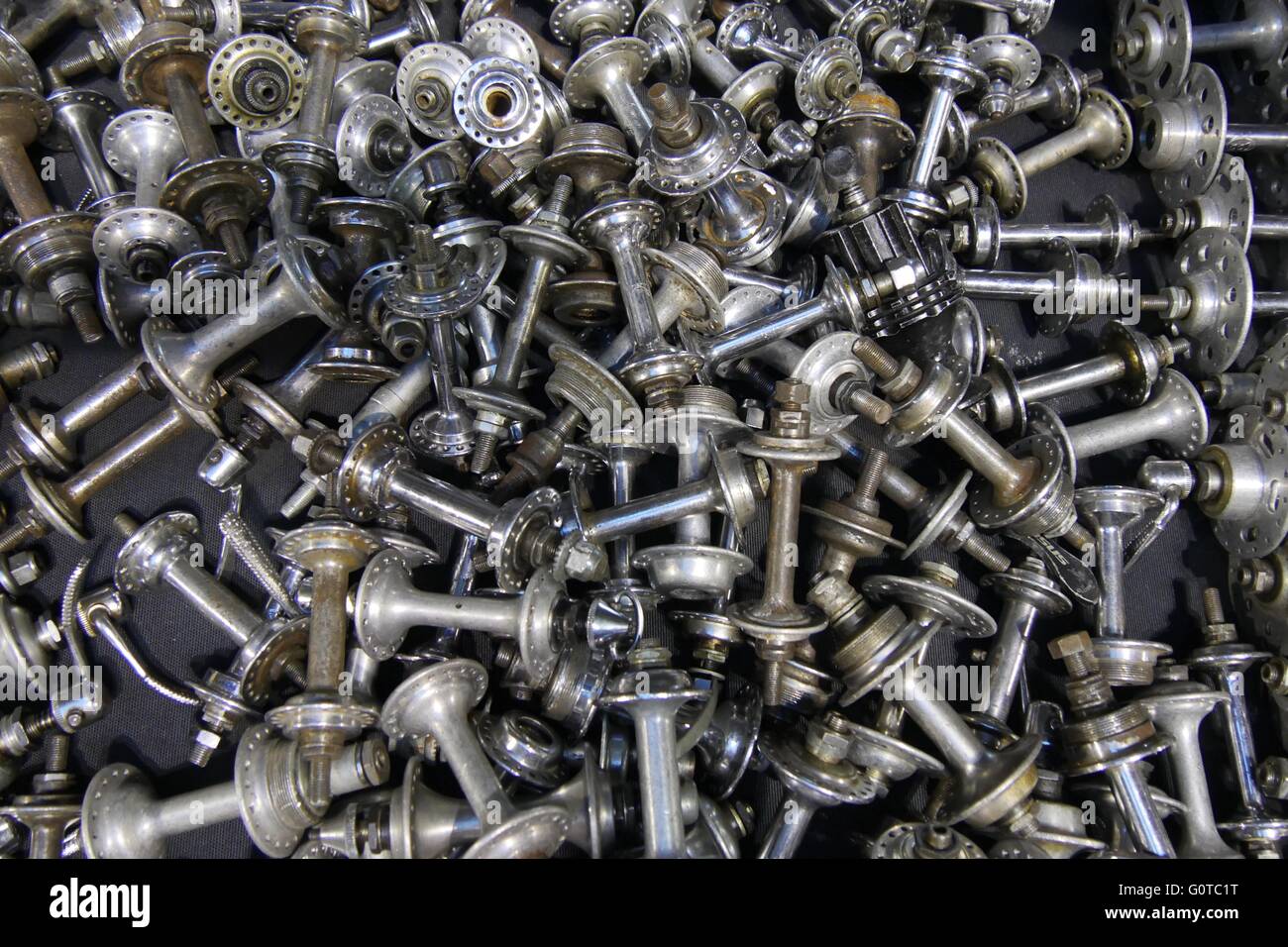 Assorted spare parts Stock Photo - Alamy