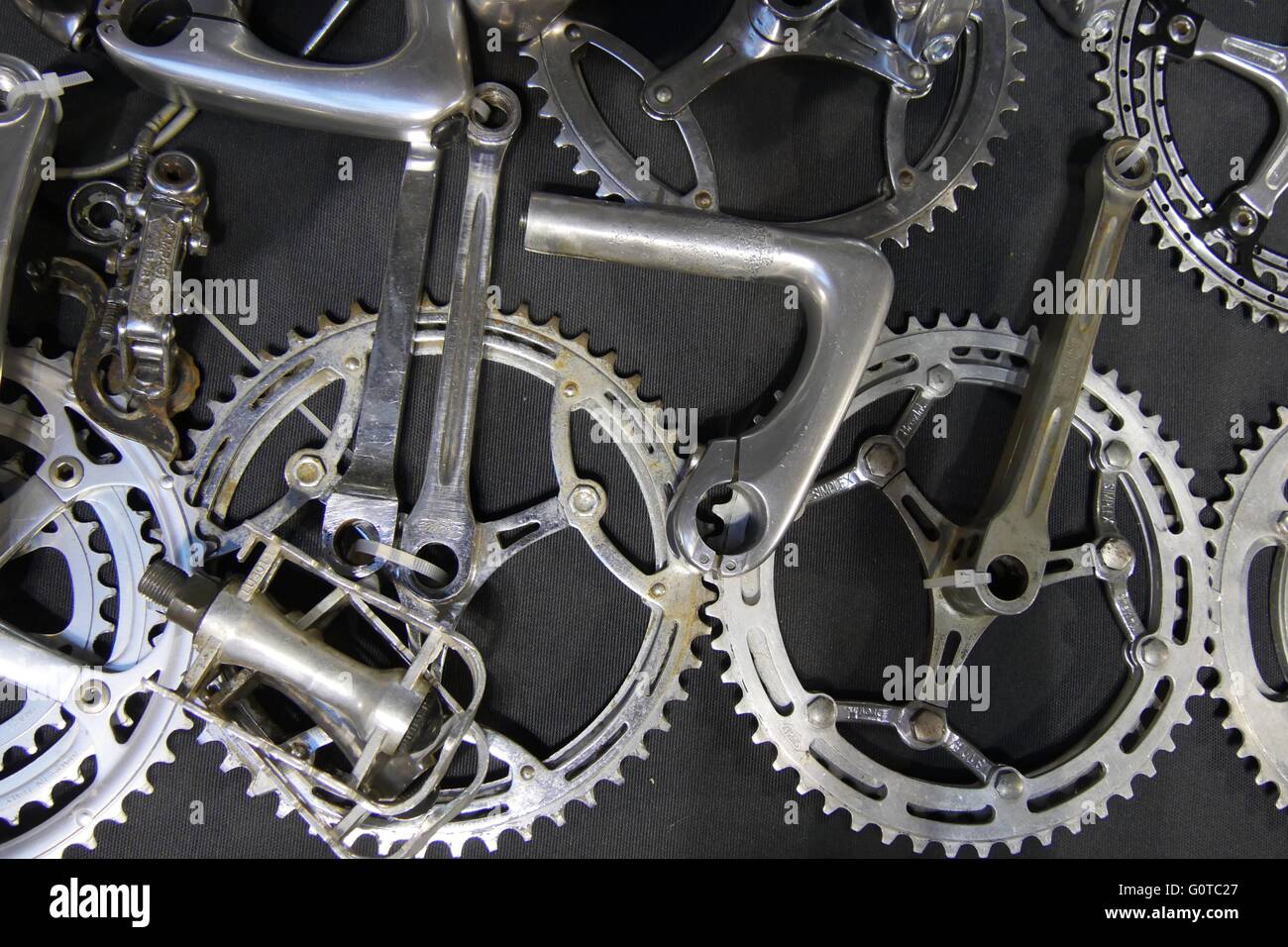 Assorted spare parts Stock Photo - Alamy