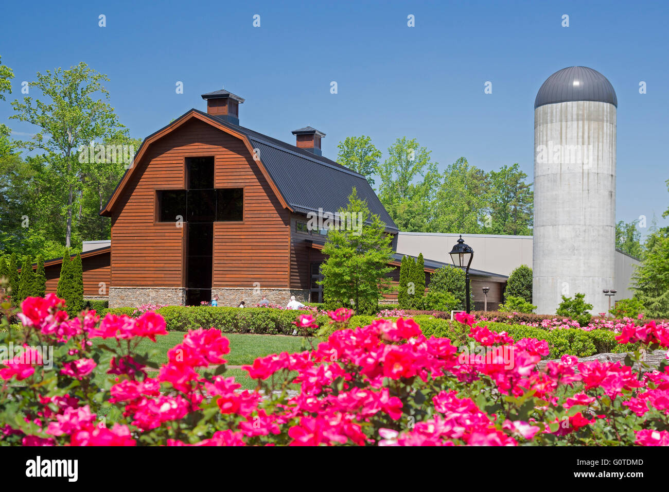 Charlotte, North Carolina - The Billy Graham Library Stock Photo - Alamy