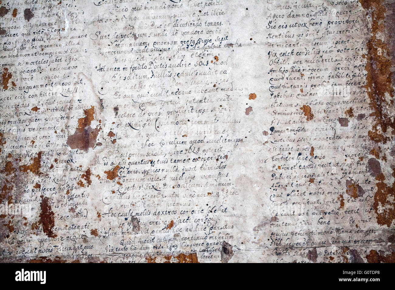 Old worn paper, german document background Stock Photo - Alamy