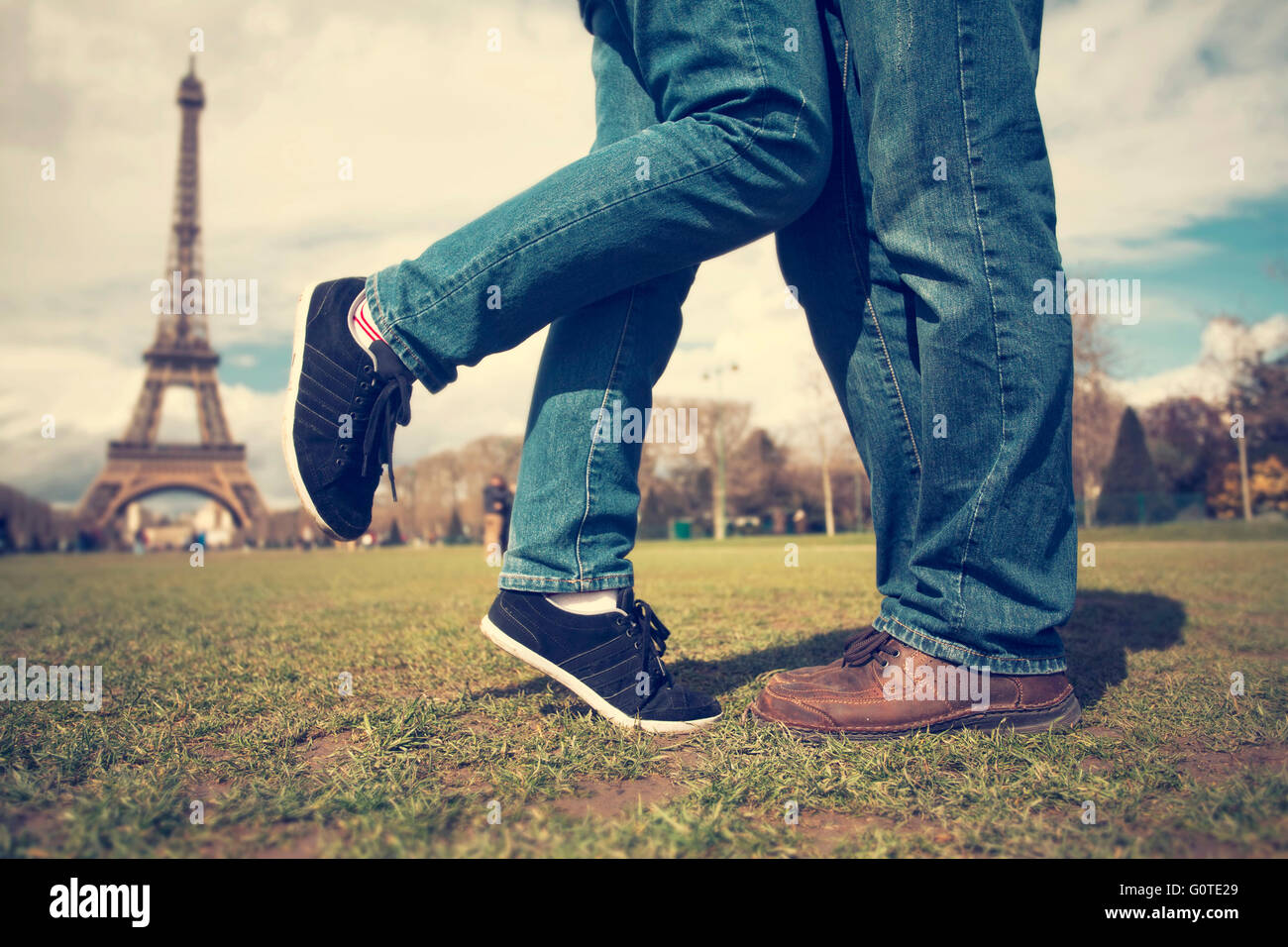 Man kissing feet hi-res stock photography and images - Alamy