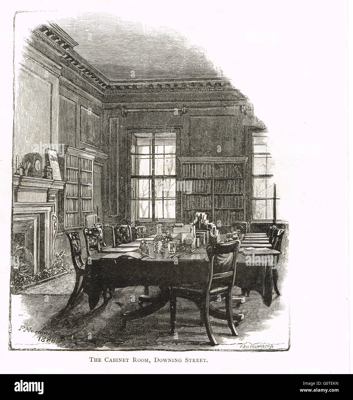 Cabinet room downing street hi-res stock photography and images - Alamy