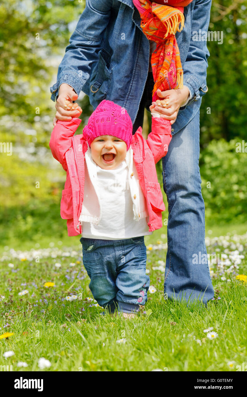 Babys first steps hi-res stock photography and images - Alamy