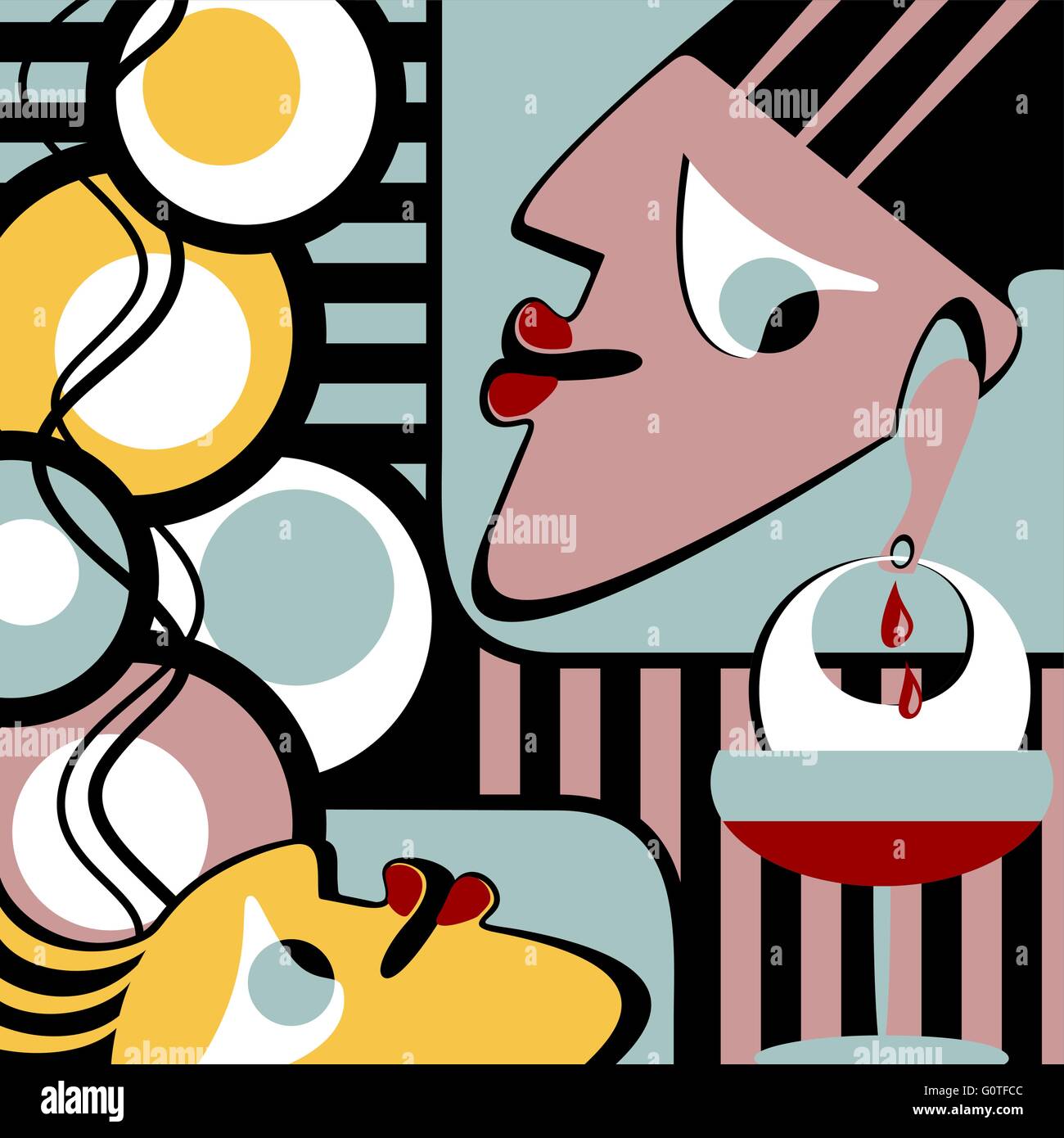 Surrealist drawing hi-res stock photography and images - Alamy