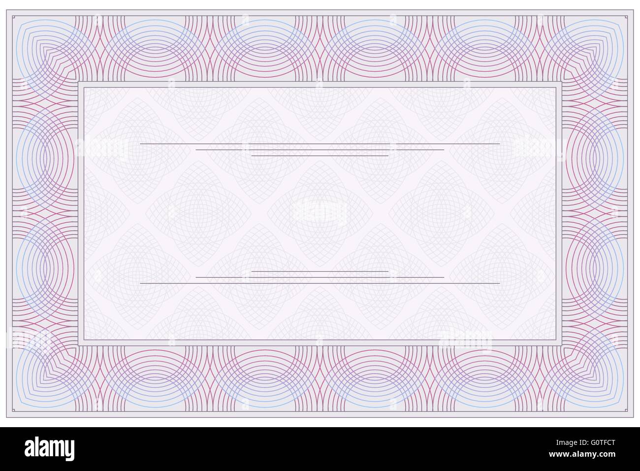 Blank certificate hi-res stock photography and images - Alamy