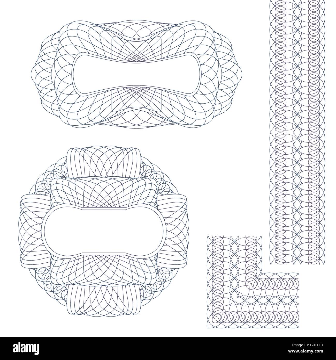 Intricate lace border Cut Out Stock Images & Pictures - Alamy