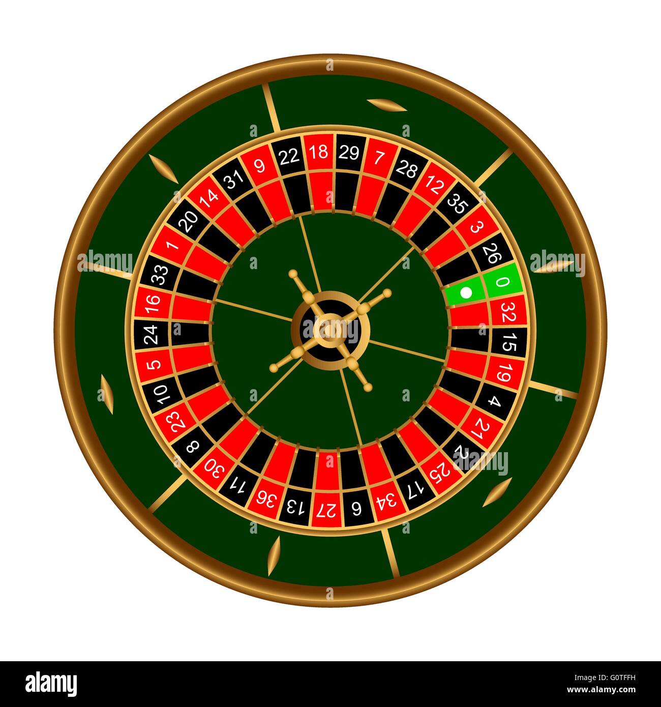 Roulette Stock Vector Images - Alamy