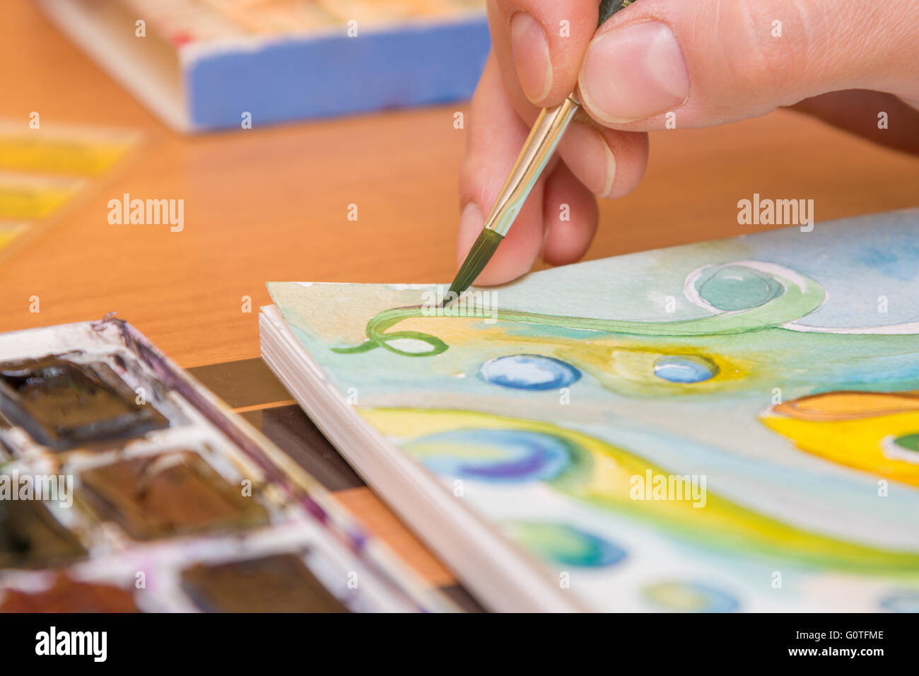 Process of drawing hi-res stock photography and images - Alamy
