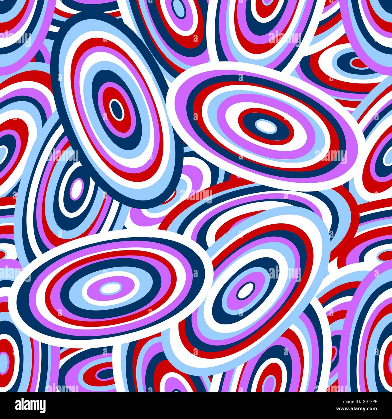 Seamless oval vector hi-res stock photography and images - Alamy