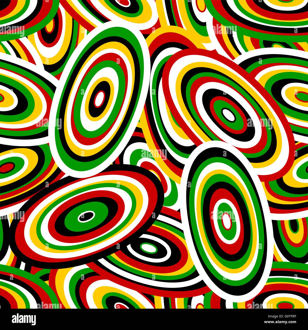 Oval background pattern Stock Vector Images - Alamy