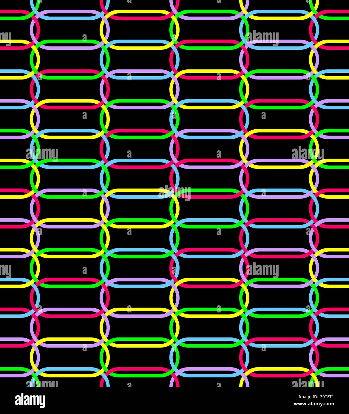 Interlocking oval Stock Vector Images - Alamy