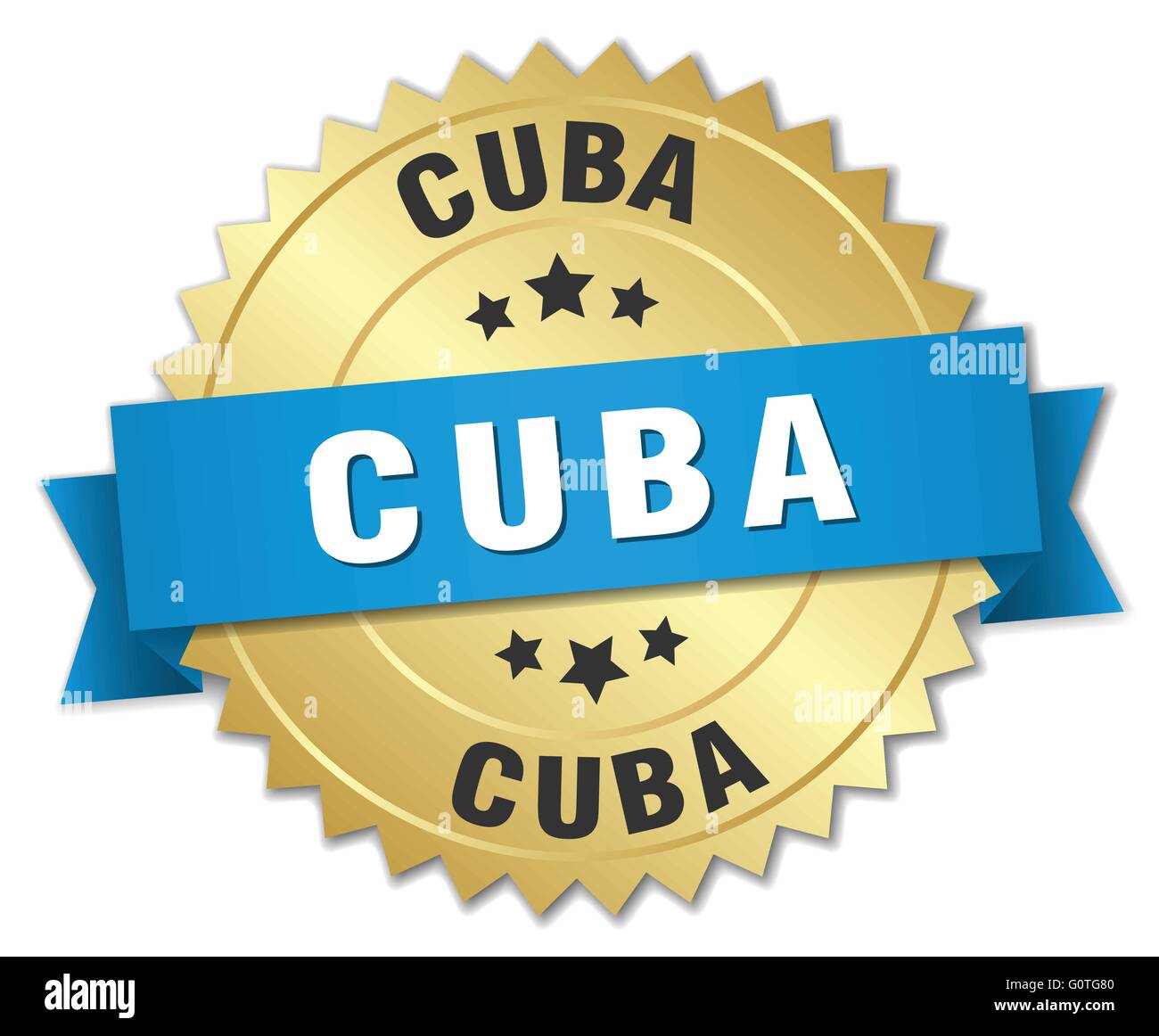 Cuba medal Stock Vector Images - Alamy