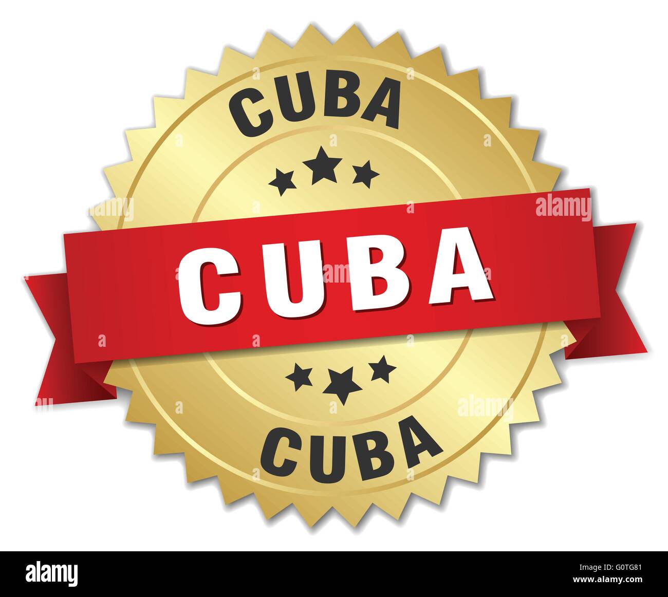 Cuba medal Stock Vector Images - Alamy