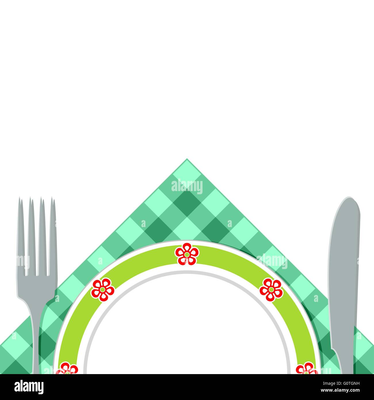 The laying of a table Stock Vector Images - Alamy