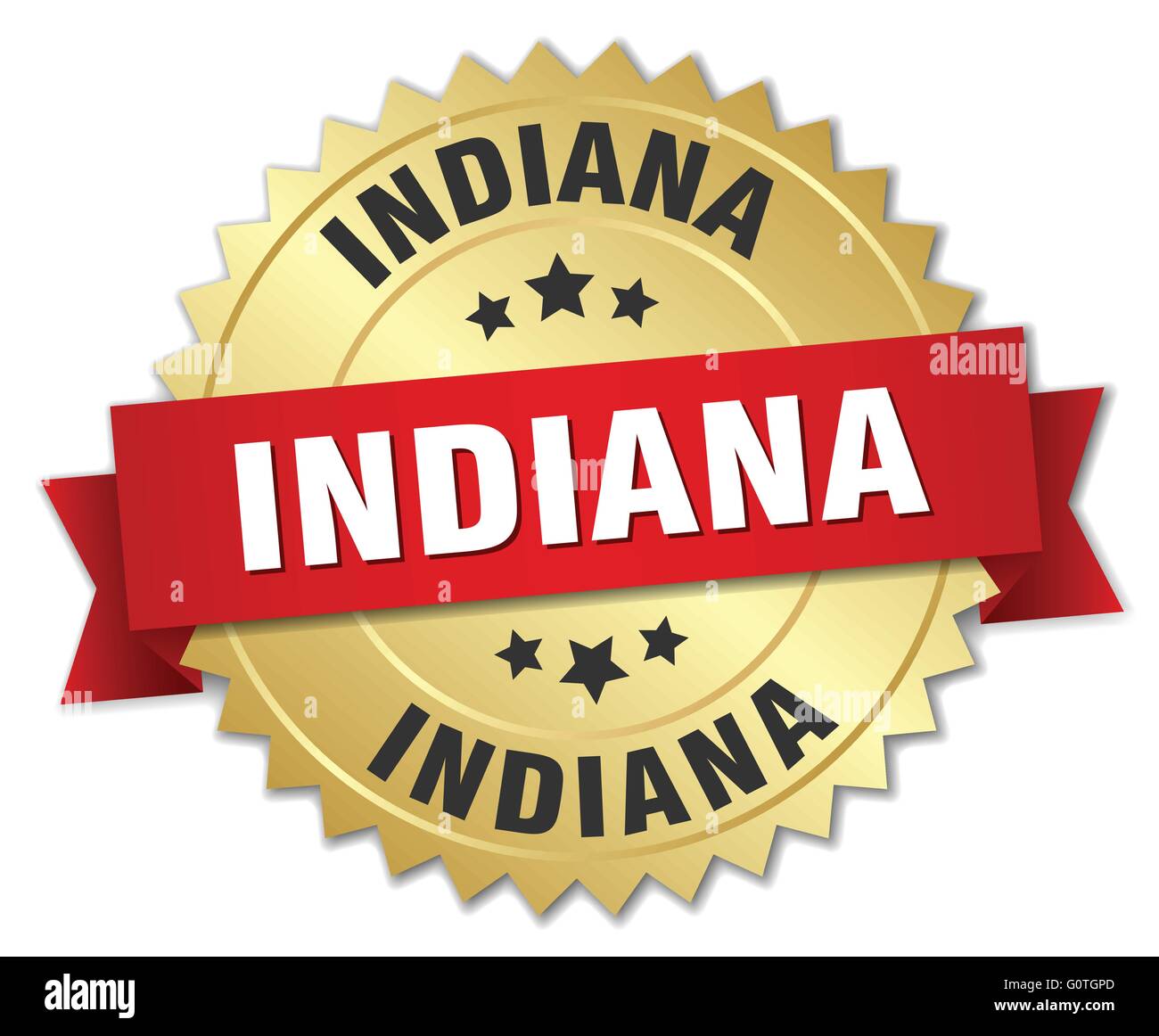 Indiana medal Stock Vector Images - Alamy