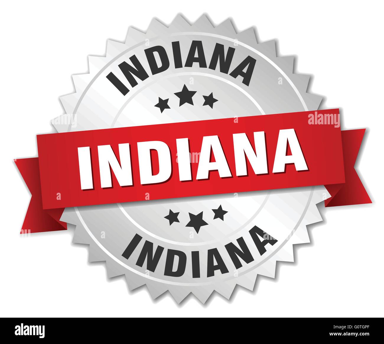 Indiana medal Stock Vector Images - Alamy