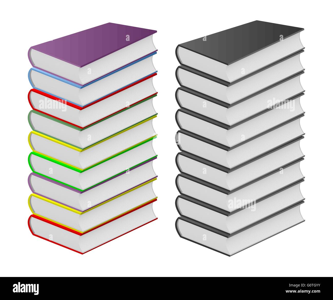 Books of reference Stock Vector Images - Alamy