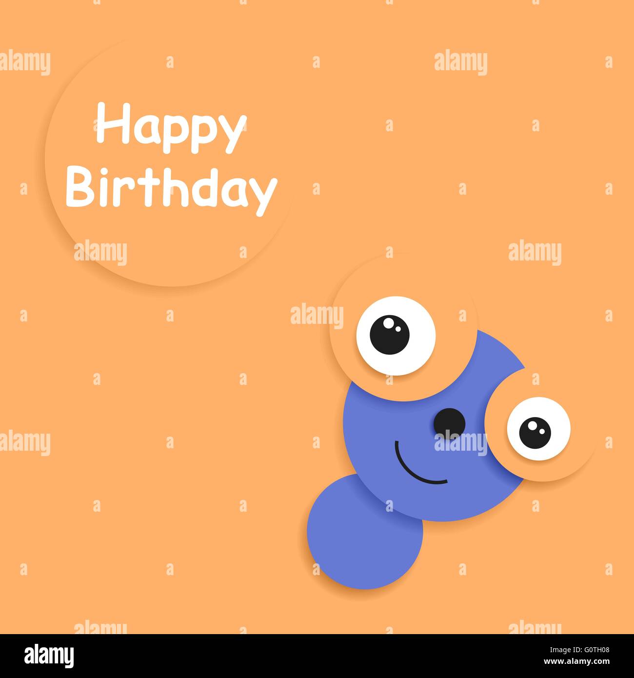 Orange gift card Stock Vector Images - Alamy