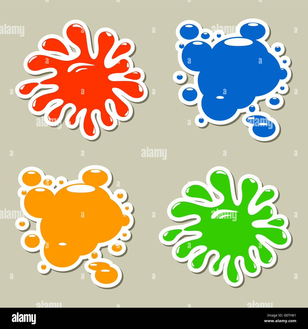 Blur stain Stock Vector Images - Alamy