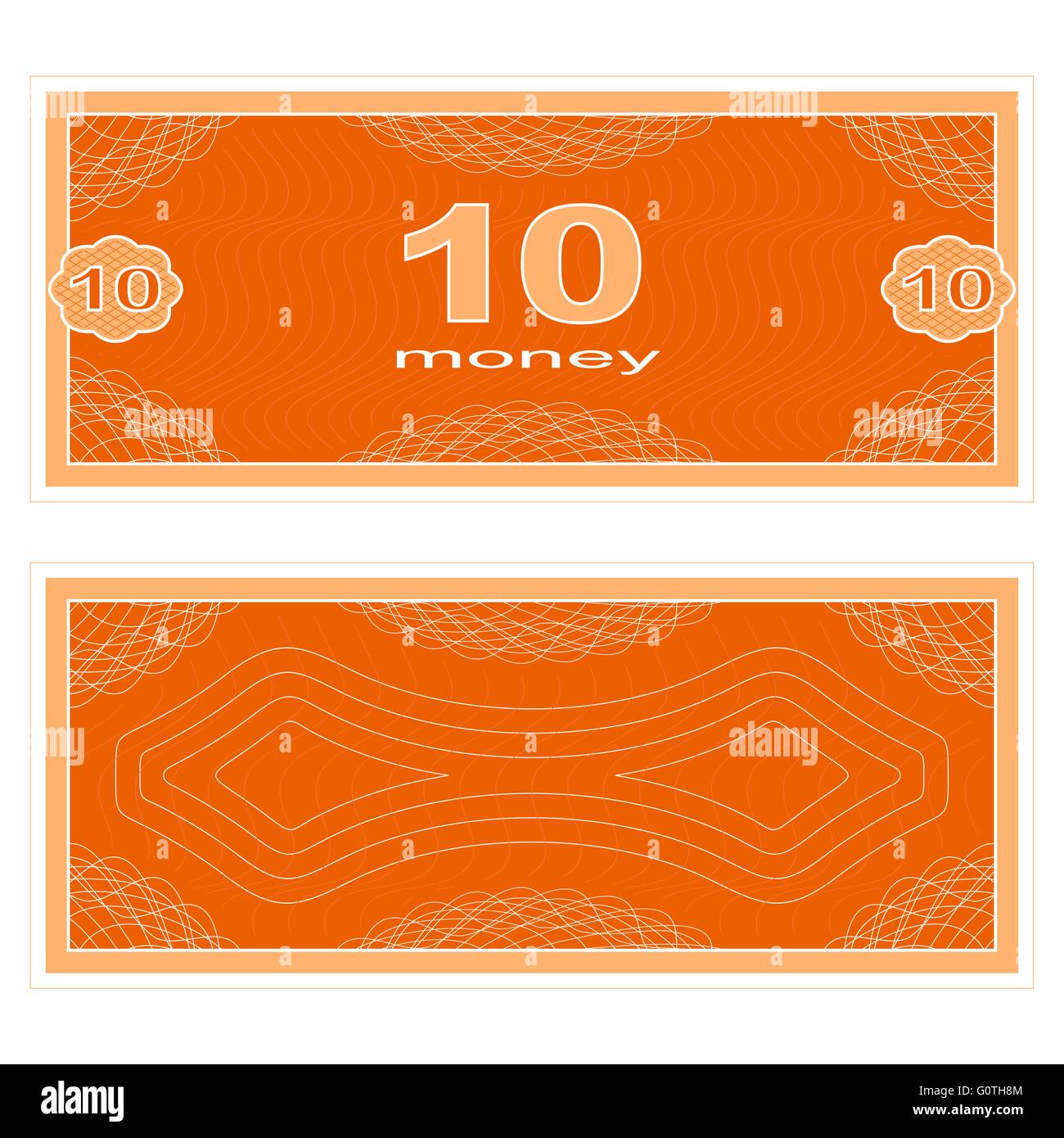 Play money. Ten Stock Vector Image & Art - Alamy