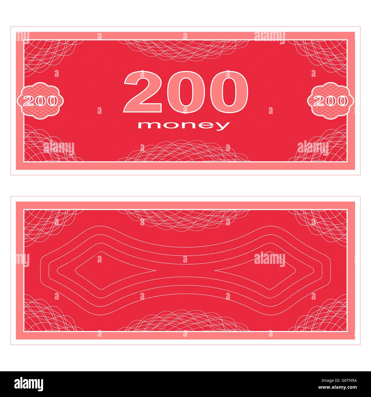 200 bill Stock Vector Images - Alamy