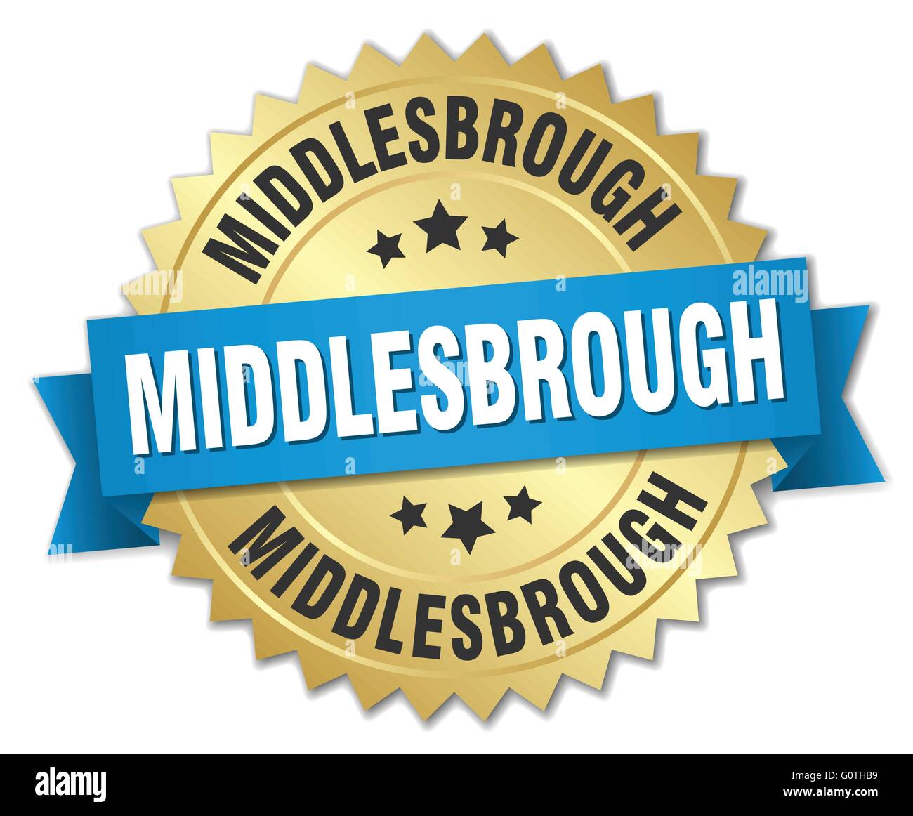 Middlesbrough badge hi-res stock photography and images - Alamy
