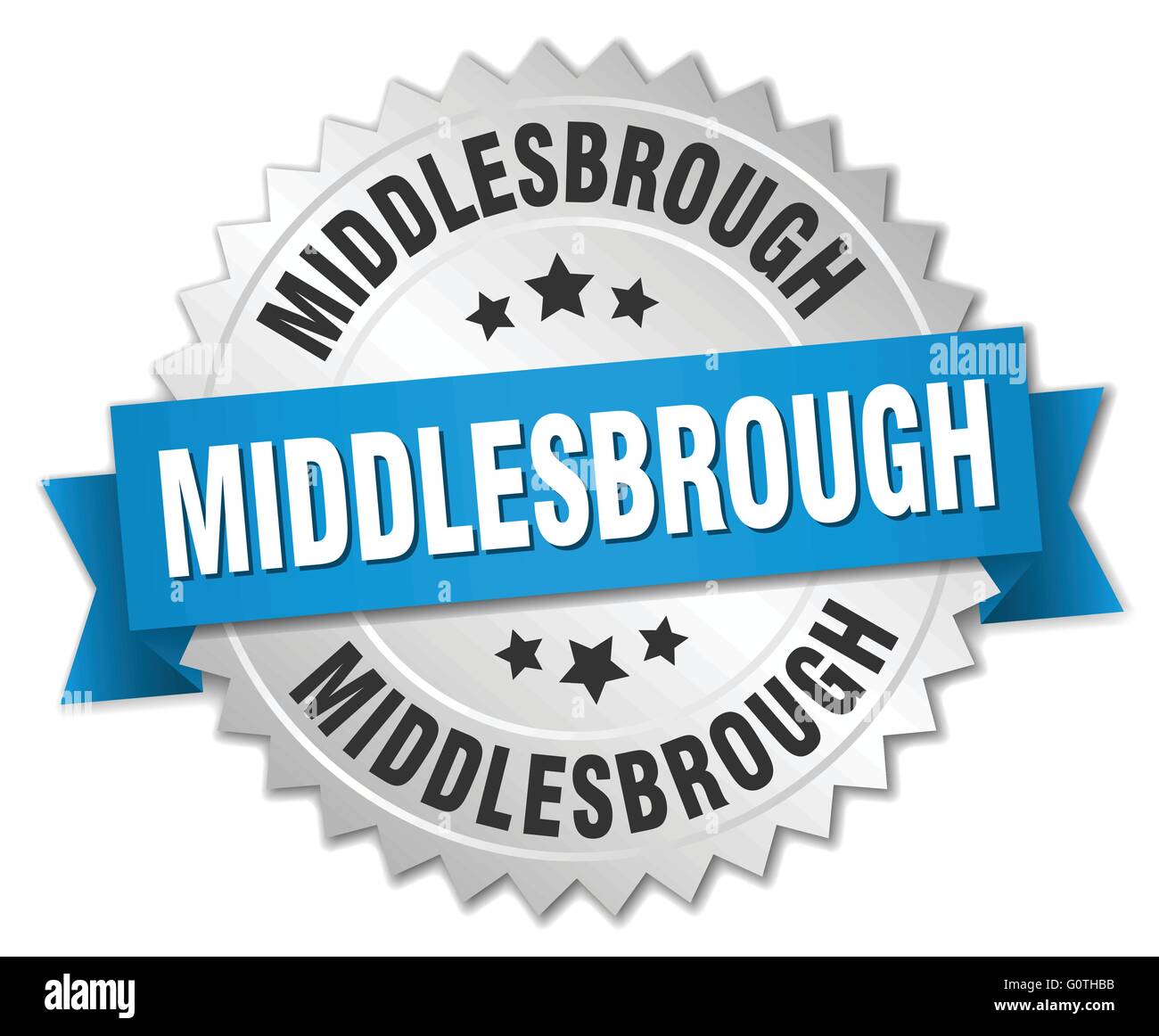 Middlesbrough badge hi-res stock photography and images - Alamy