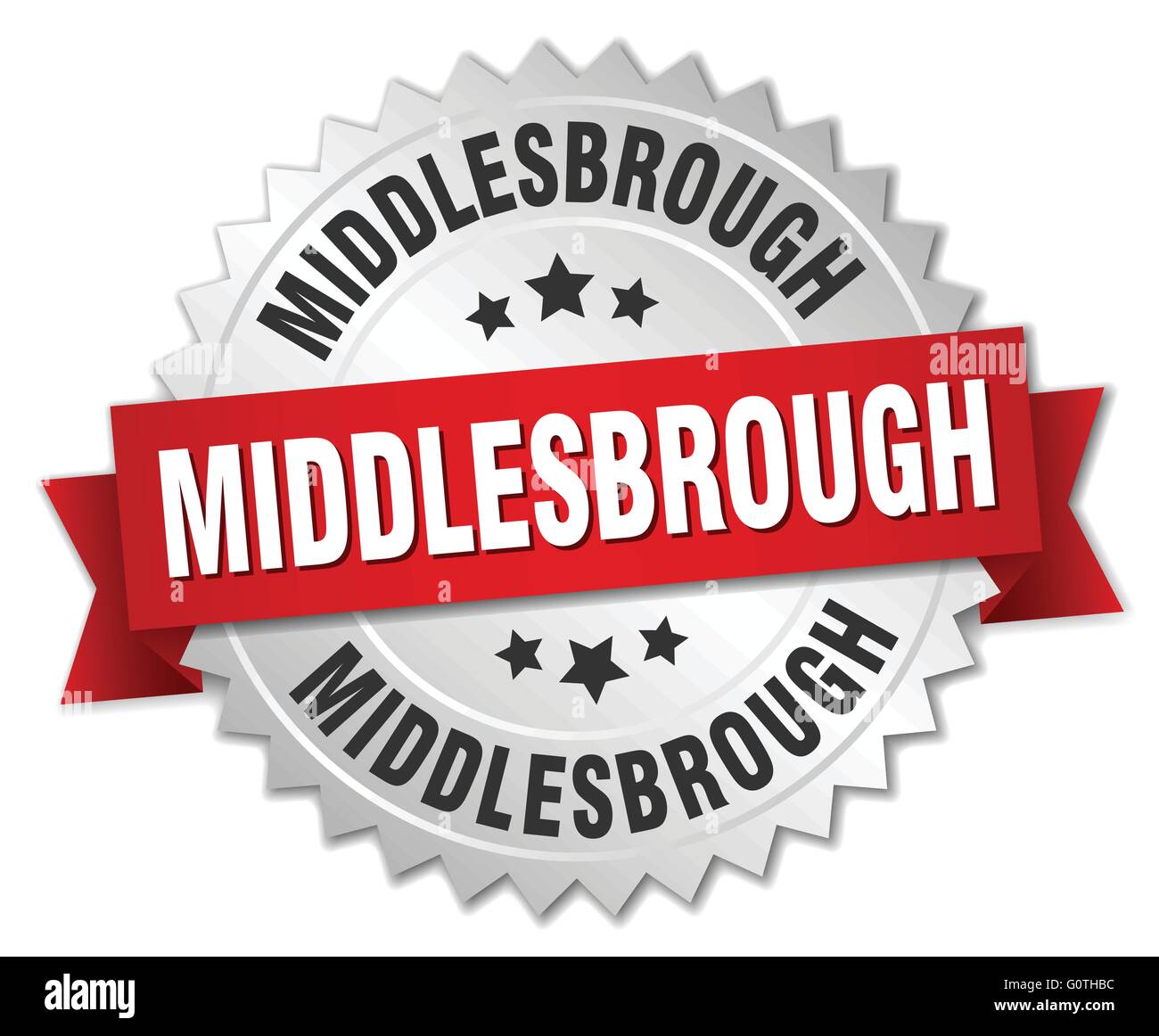Middlesbrough badge hi-res stock photography and images - Alamy