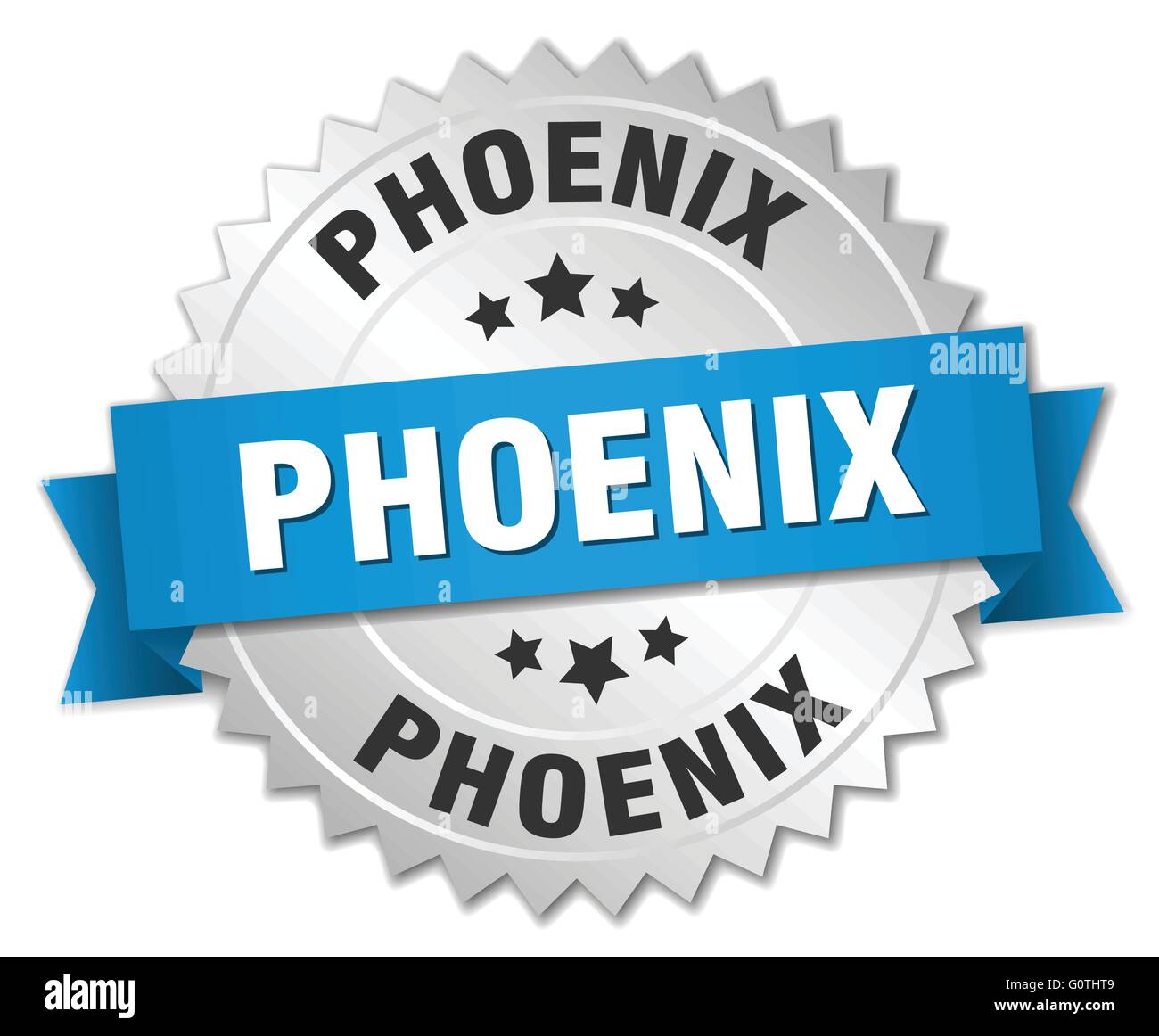 Silver phoenix Stock Vector Images - Alamy