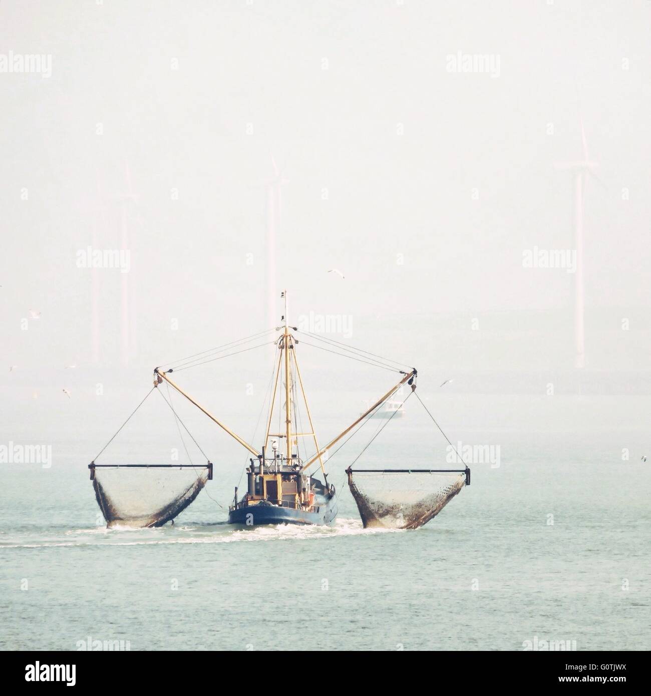 Trawler at sea hi-res stock photography and images - Alamy