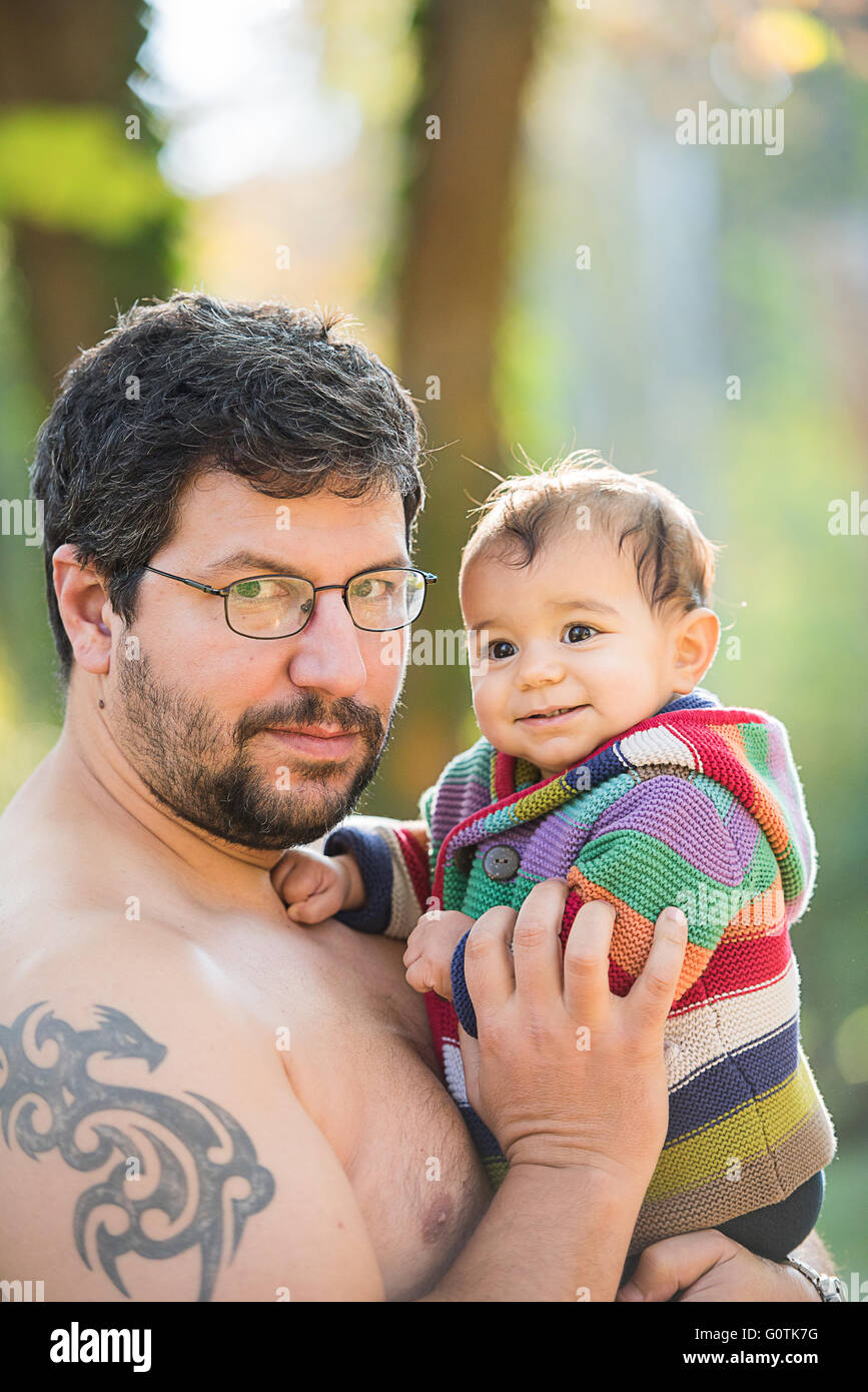 Portrait view caucasian man holding hi-res stock photography and images ...