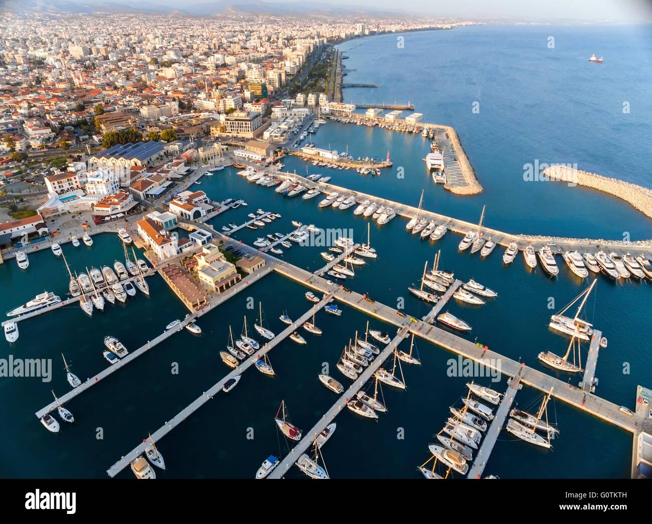 Limassol marina villas hi-res stock photography and images - Alamy