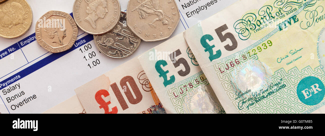 Payslip uk hi-res stock photography and images - Alamy