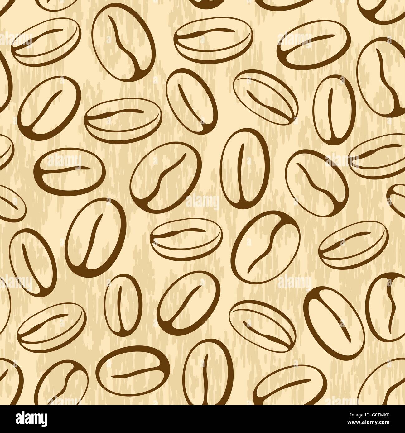 Coffee Beans Seamless Pattern Stock Vector Image & Art - Alamy