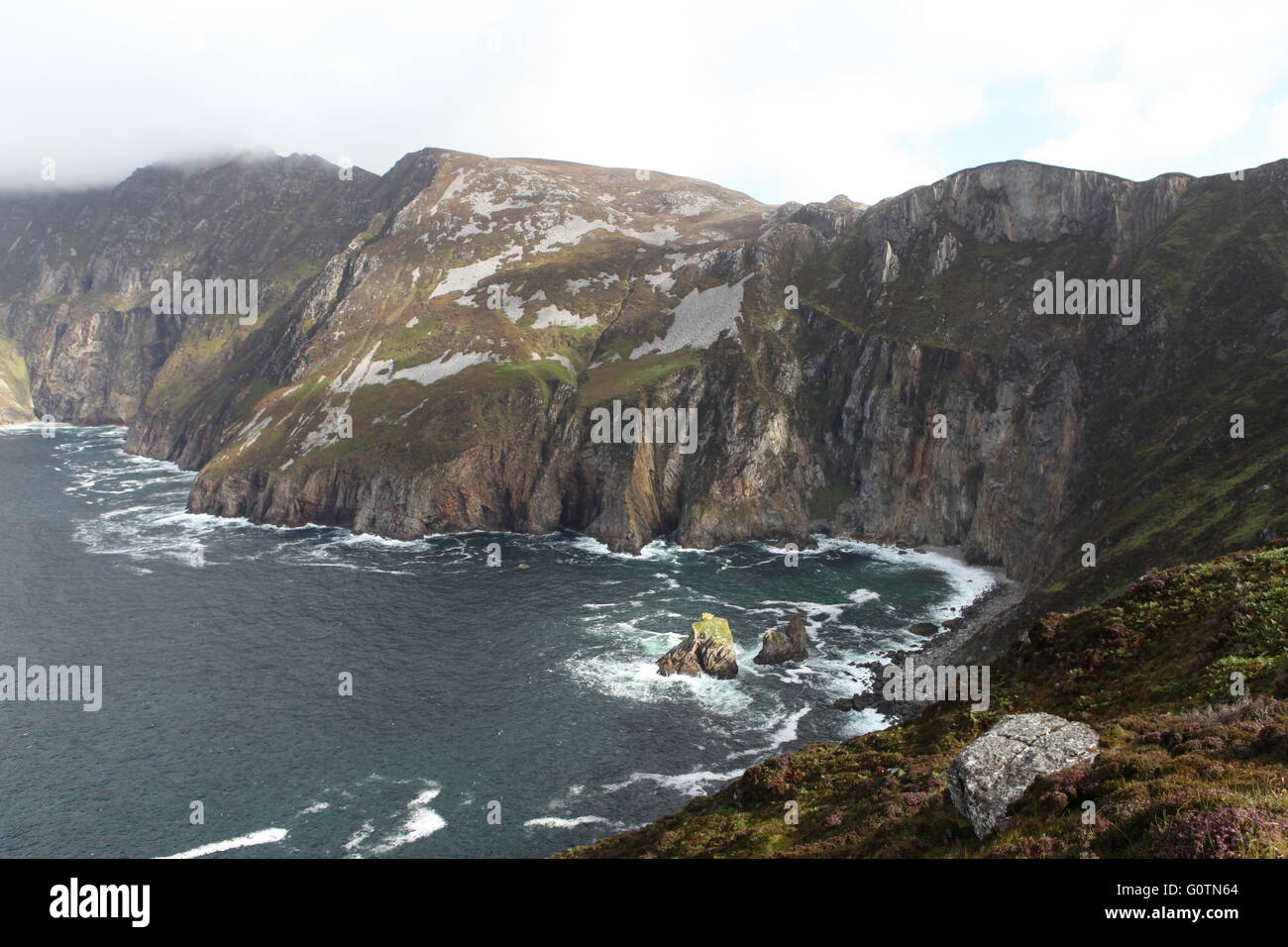 Slieve League cliffs, Co Donegal, Ireland Stock Photo - Alamy