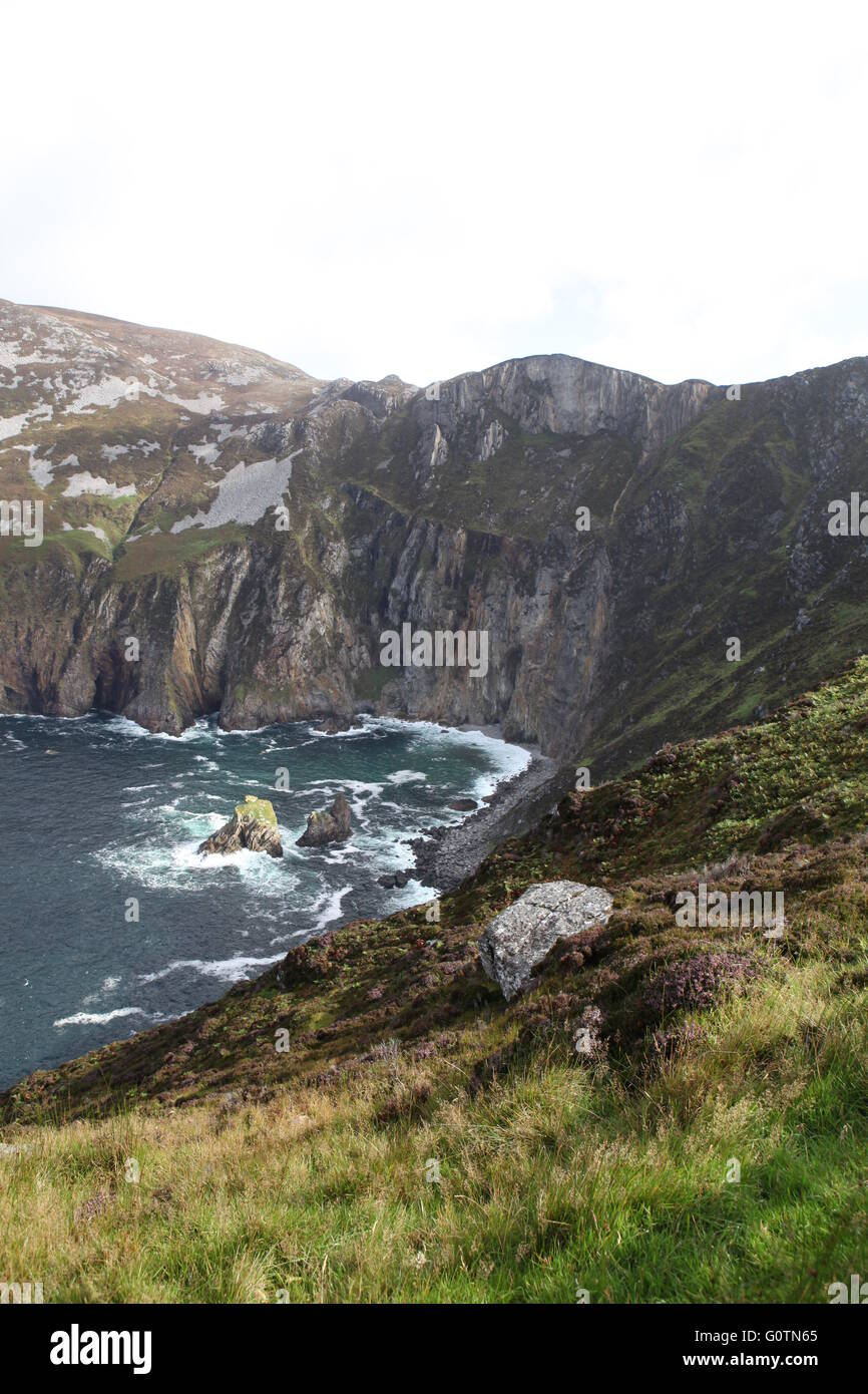 Slieve League cliffs, Co Donegal, Ireland Stock Photo - Alamy