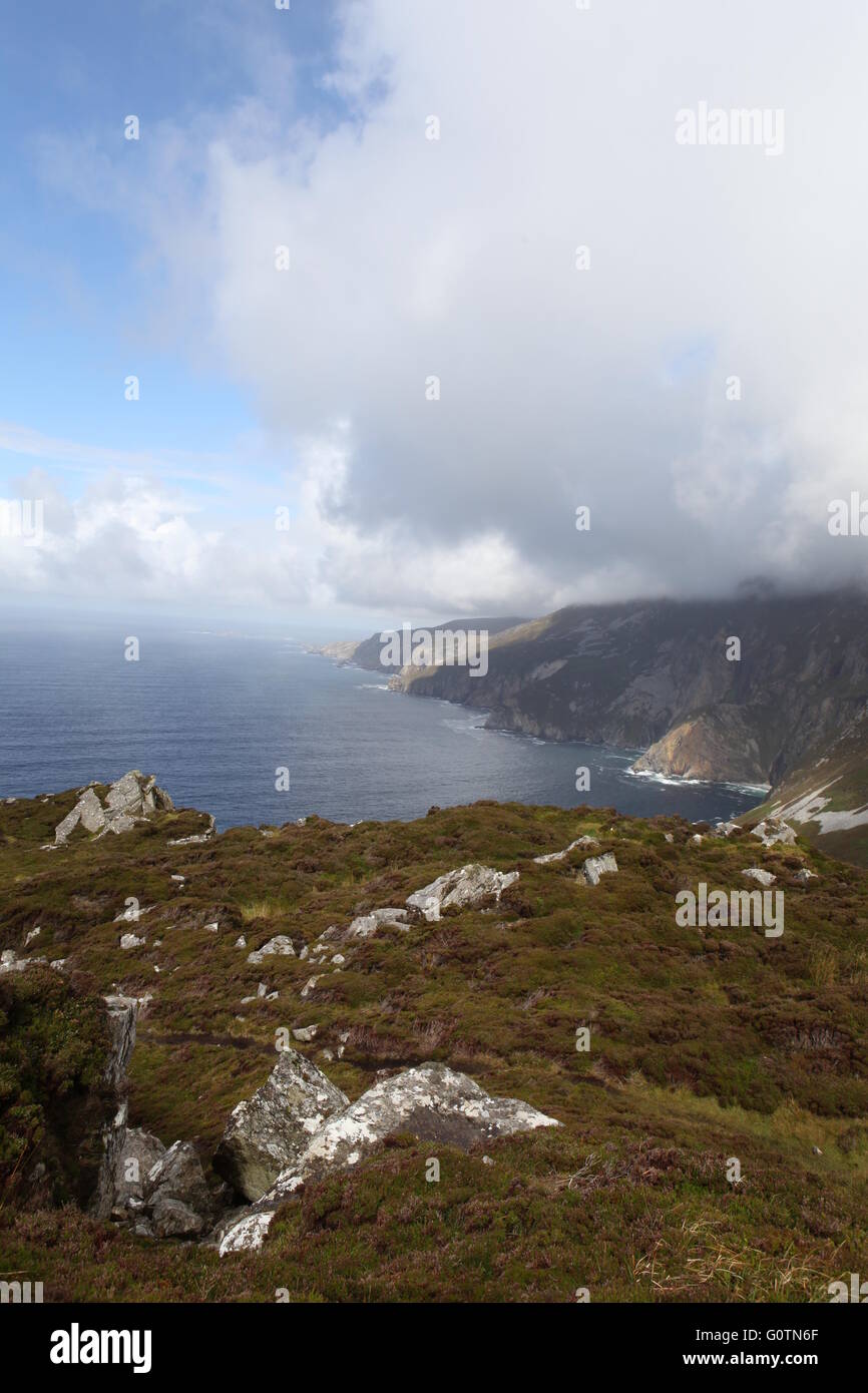Slieve League cliffs, Co Donegal, Ireland Stock Photo - Alamy