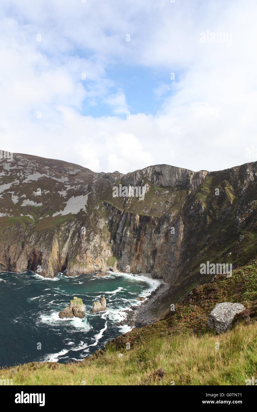Slieve League cliffs, Co Donegal, Ireland Stock Photo - Alamy
