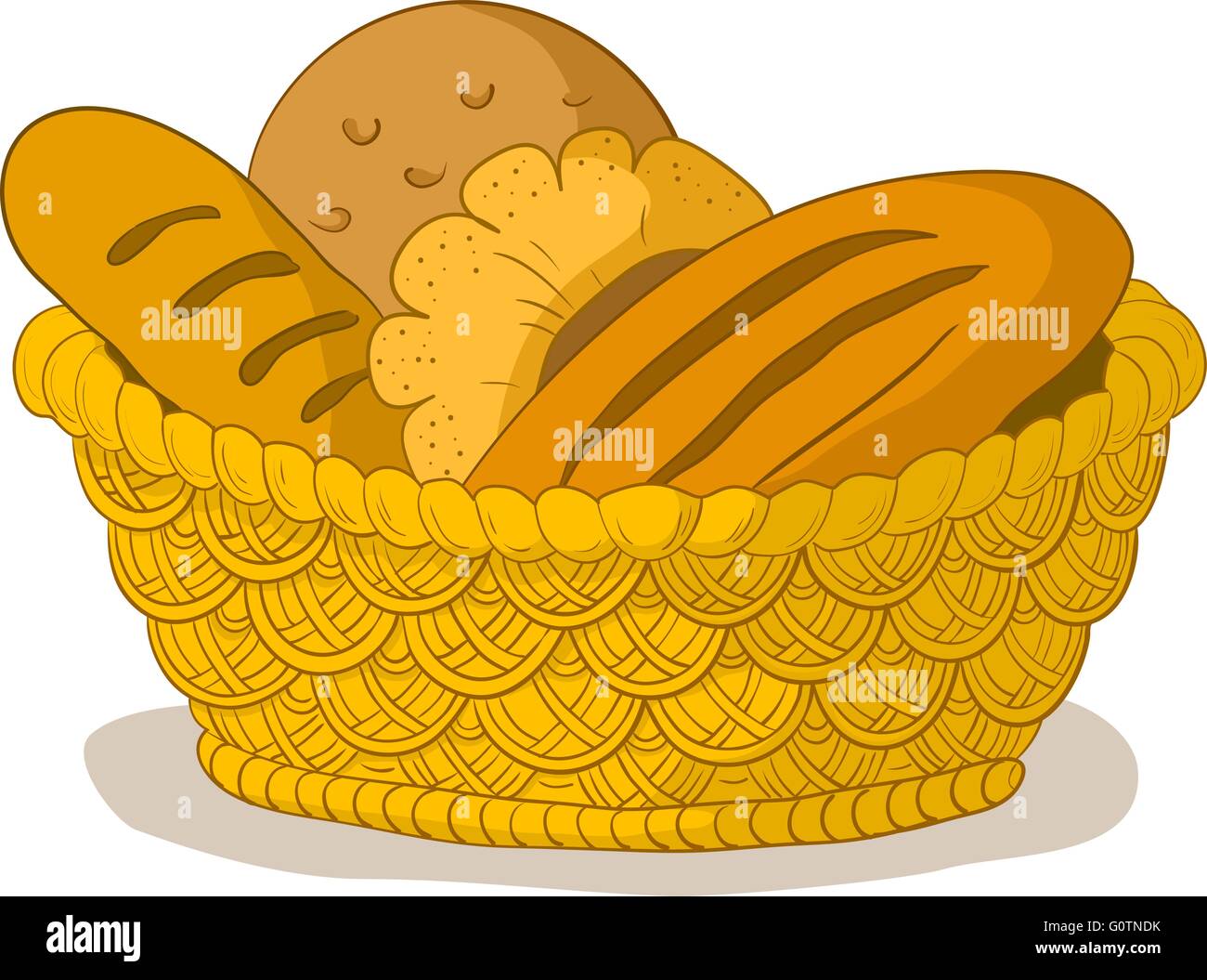 A bagel bread Stock Vector Images - Alamy