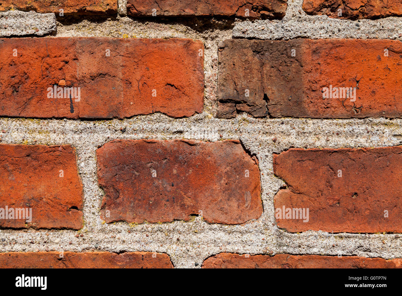 Red brick bricks wall hi-res stock photography and images - Alamy