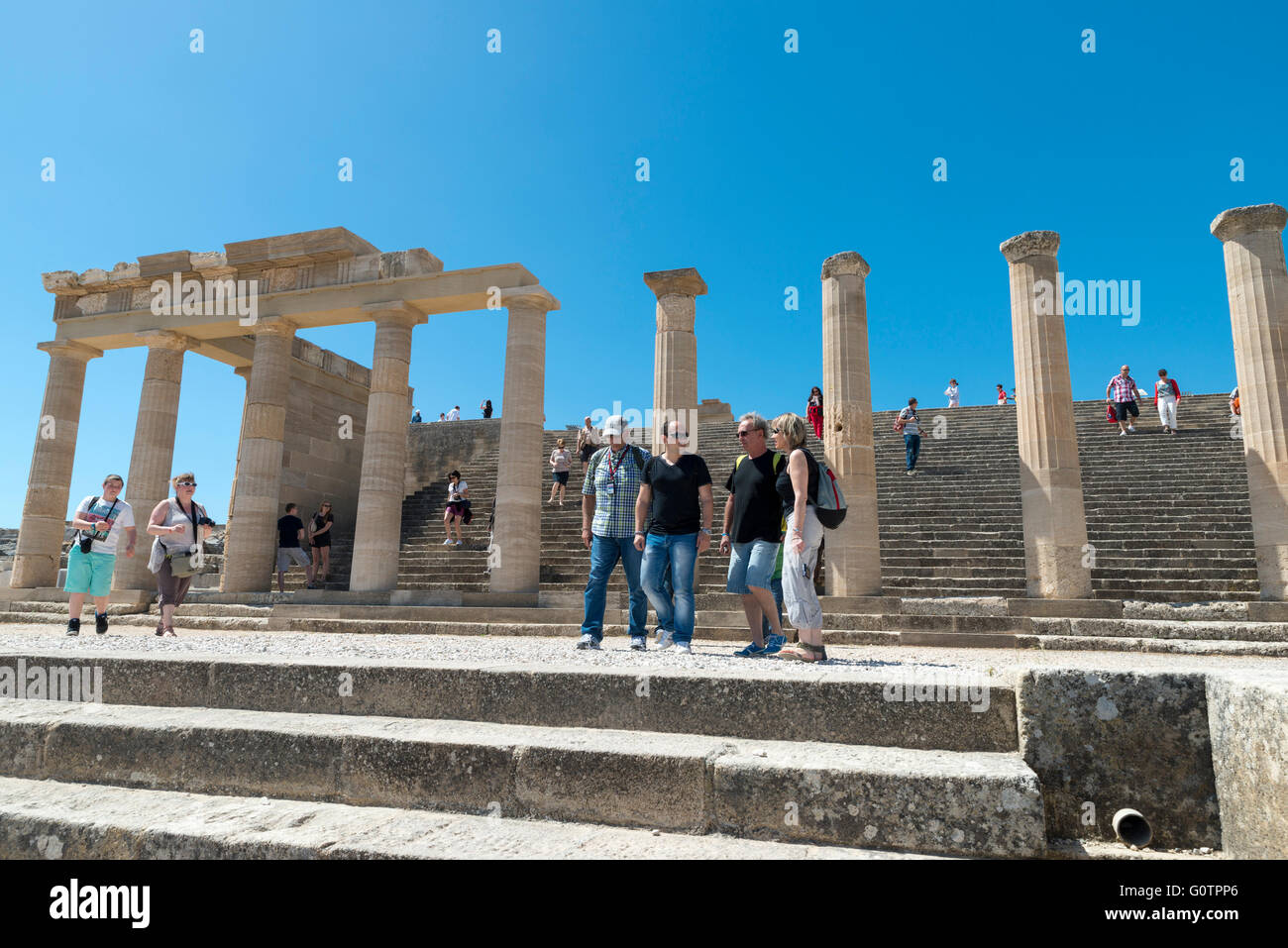 Staircase of the propylaea hi-res stock photography and images - Alamy